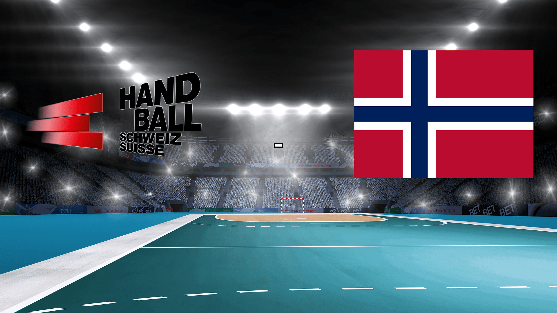 Telia Play - Håndball: Sveits - Norge