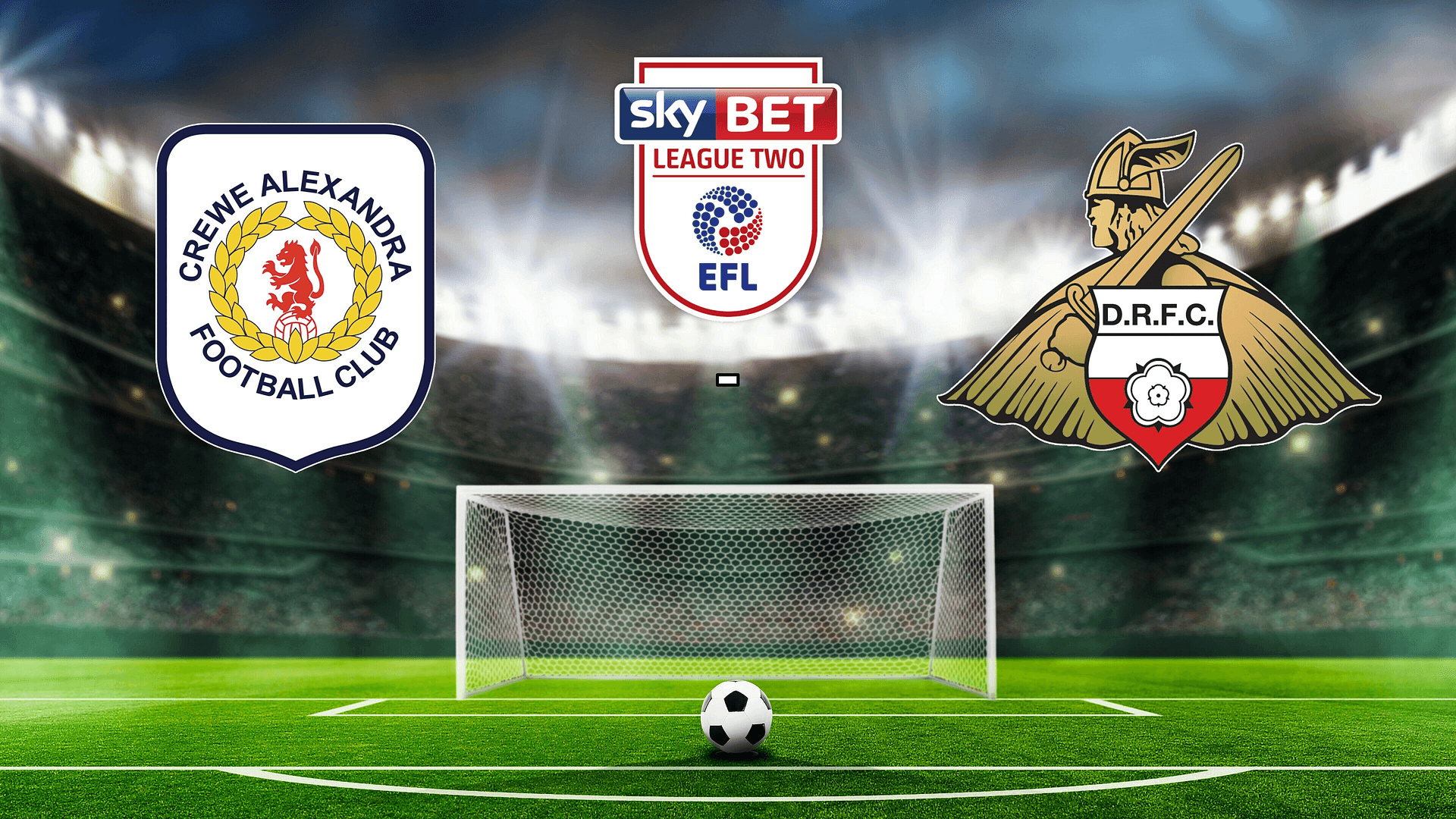 Telia Play - Fotball: EFL League Two: Crewe Alexandra - Doncaster Rovers